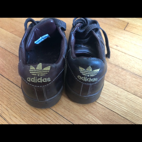 adidas | Shoes | Good Condition Adidas Vintage Brown Shelltops 45 ...